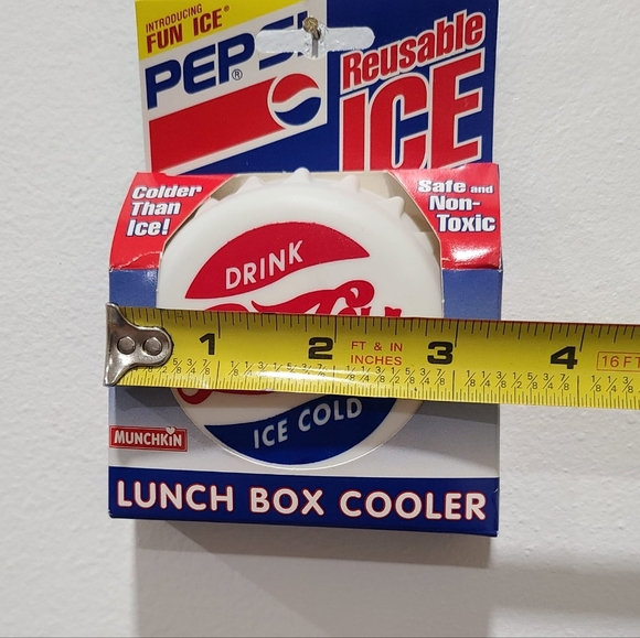 Pepsi | Other | 996 Fun Ice Pepsi Cola Bottle Cap Lunch Box Cooler Ice ...